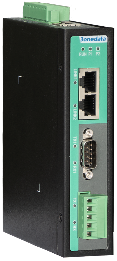 4 ports RS232 till Ethernet Modbus gateway - Autic System