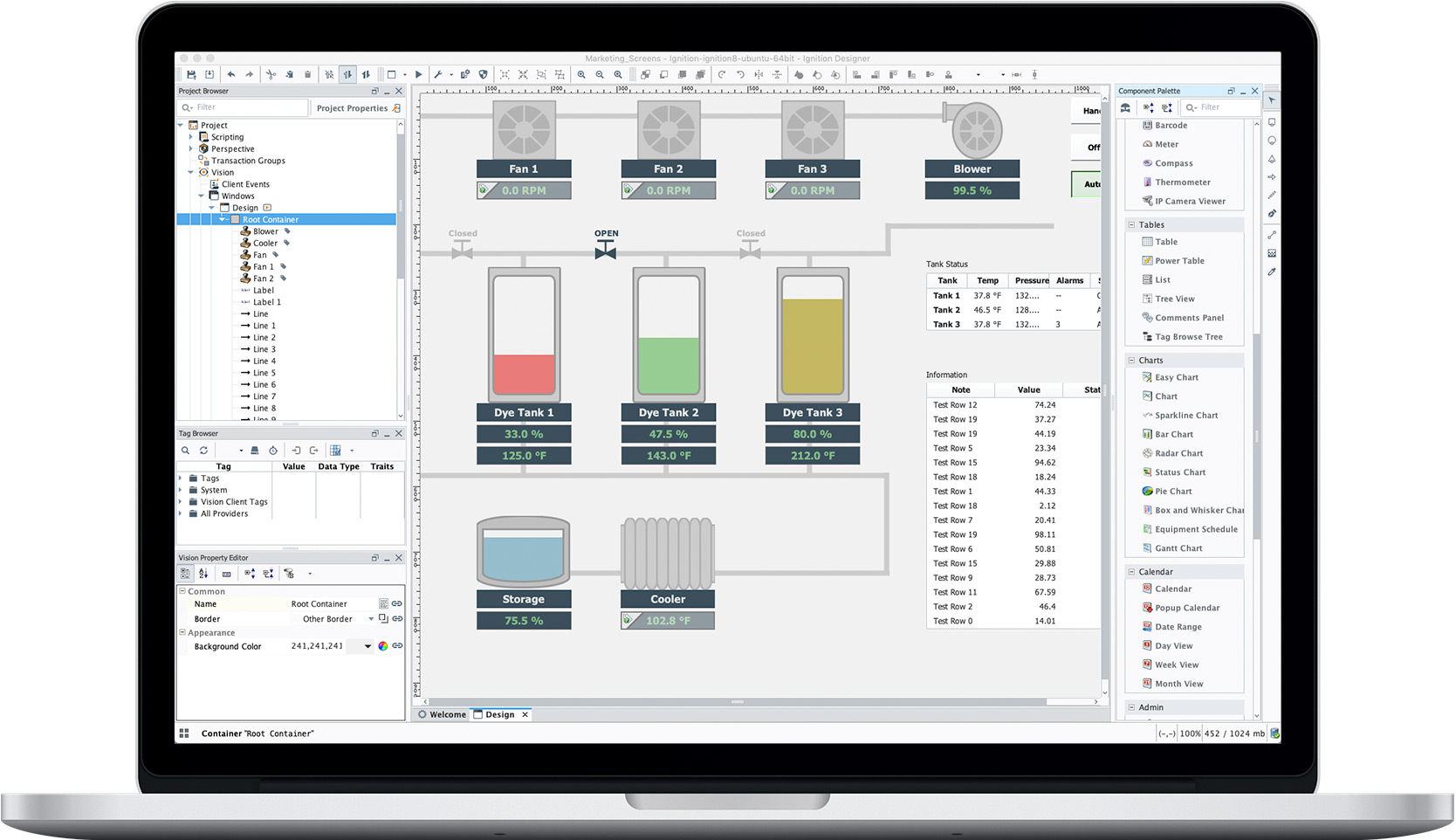 Ignition SCADA - Autic System